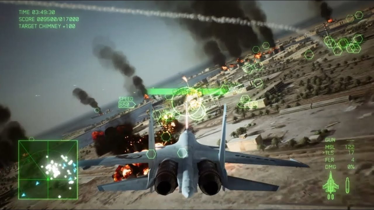 Ace Combat 7 - [Electrosphere: NEMO - History Data v.7f] Mission 08 ...