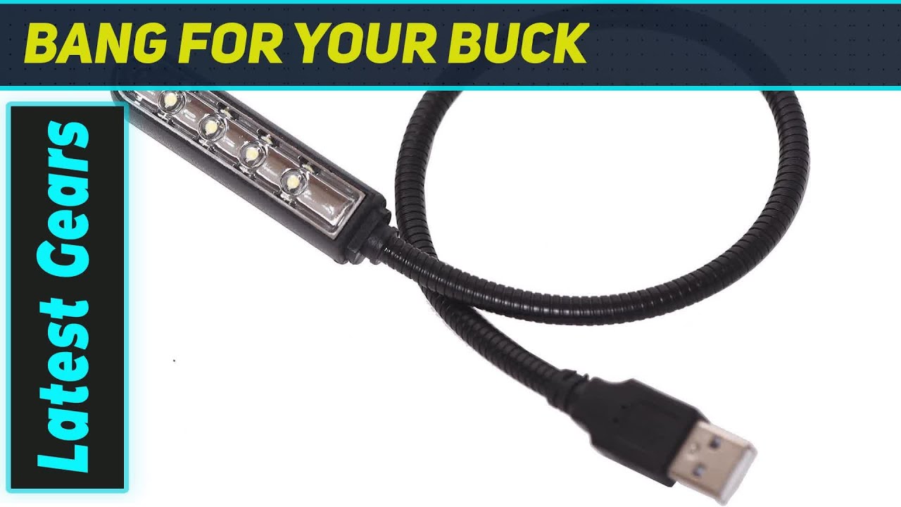 ReviewEssential USB Gooseneck Light for DJ Mixers - YouTube