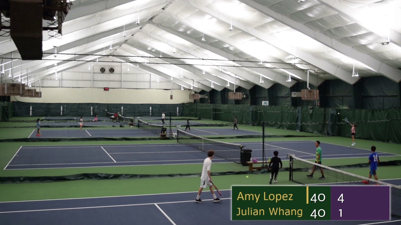 Baltimore Tennis Patron, Amy vs Julian - YouTube