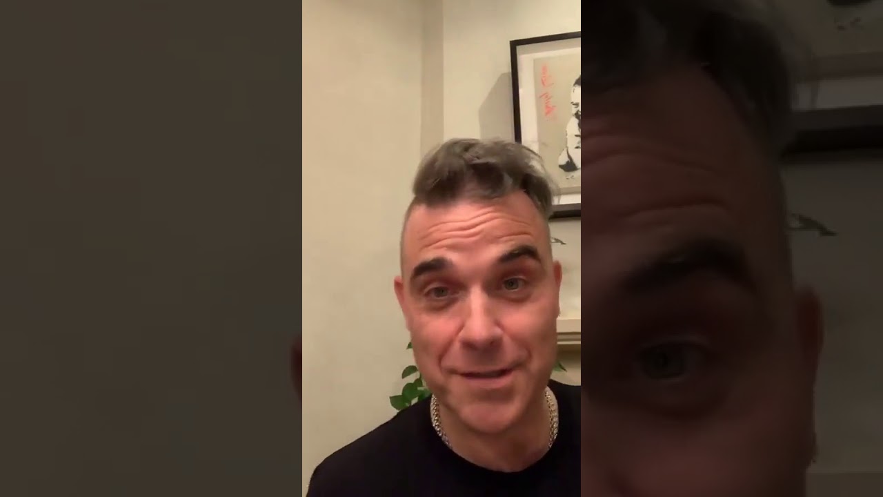 Robbie Williams IG Live dec. 1 2019 ( 1 ) - YouTube