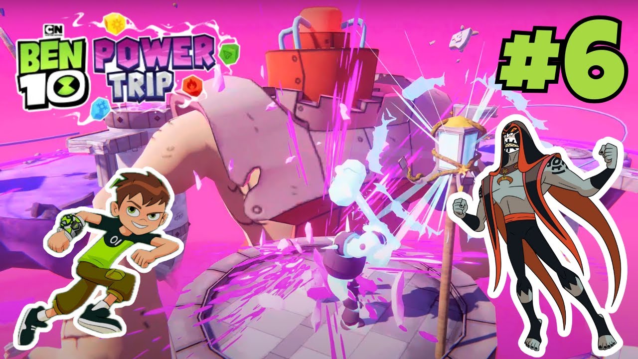 Ben 10 Power Trip | Full Gameplay Walkthrough Part 6 (longplay) - YouTube