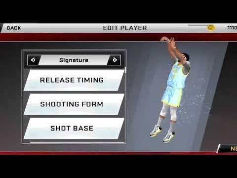 ANTHONY DAVIS FIX JUMPSHOT | NBA 2K20 MOBILE - YouTube