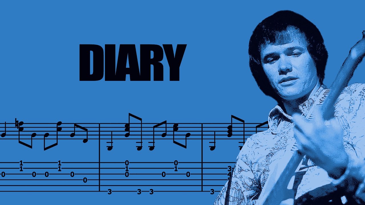 Diary - Bread | Fingerstyle Guitar Tab - YouTube