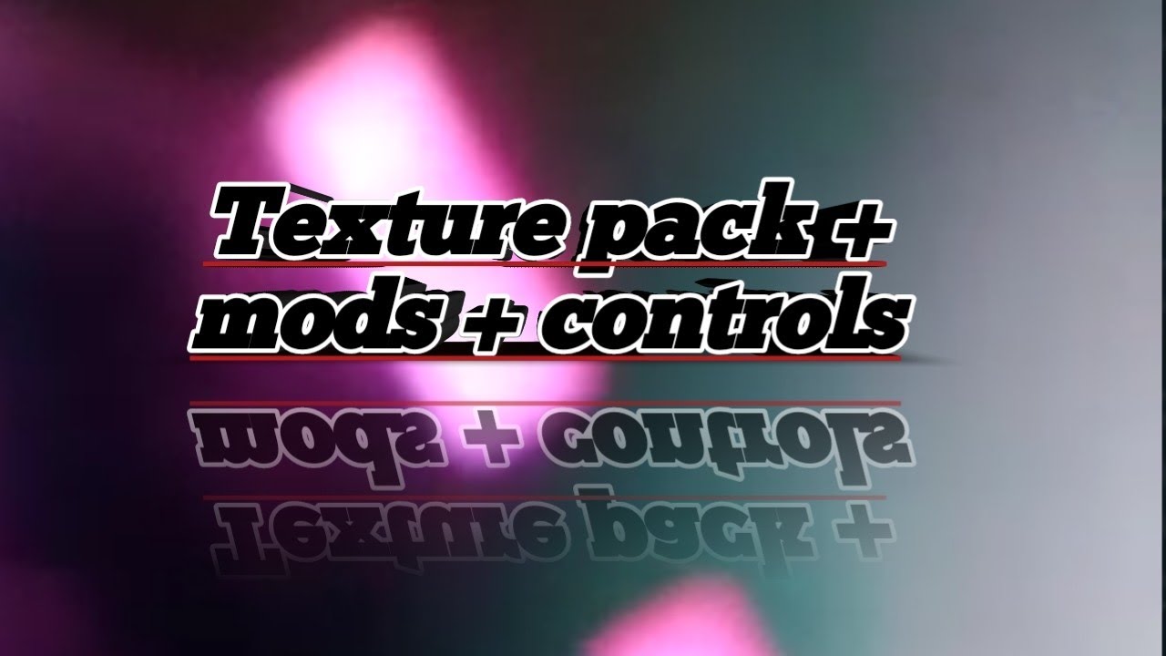 Realising my mods, texture packs and controls - YouTube