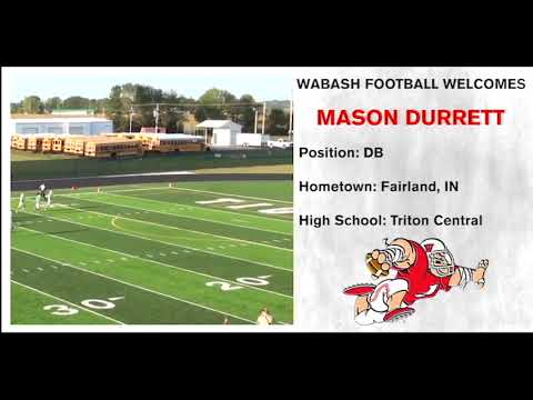 Welcome, Mason Durrett! - YouTube