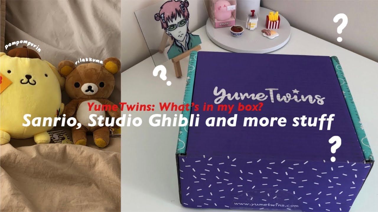 What’s in my box? | unboxing YumeTwins kawaii box (Studio Ghibli ...