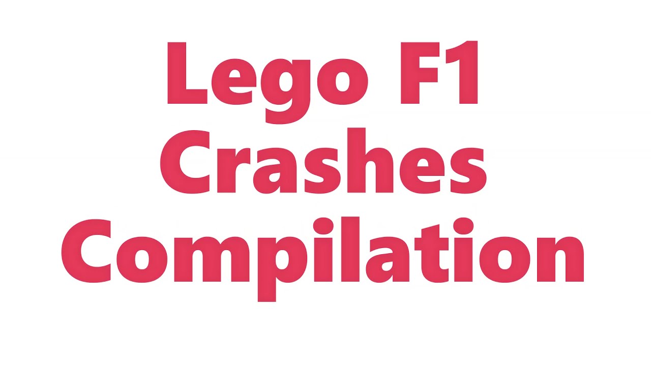 Lego F1 Crashes Compilation- John Chesterfield - YouTube
