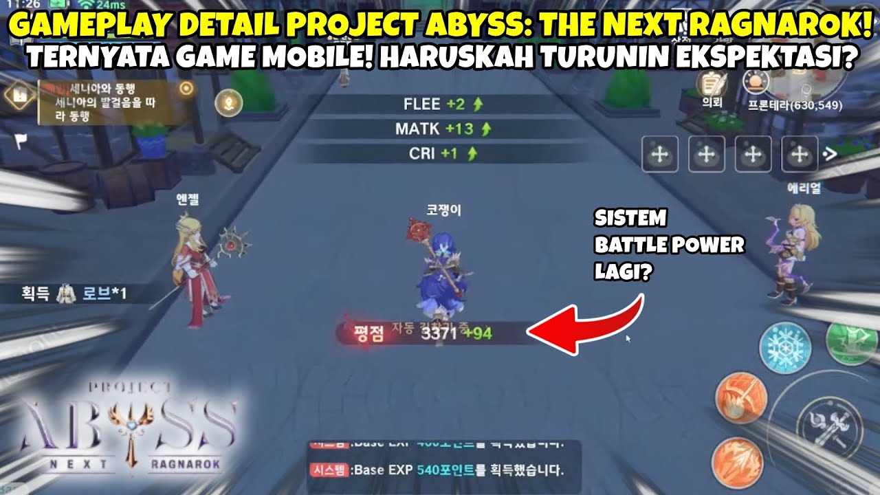GAMEPLAY PROJECT ABYSS: THE NEXT RAGNAROK! ADA BATTLE POWER LAGI? - YouTube