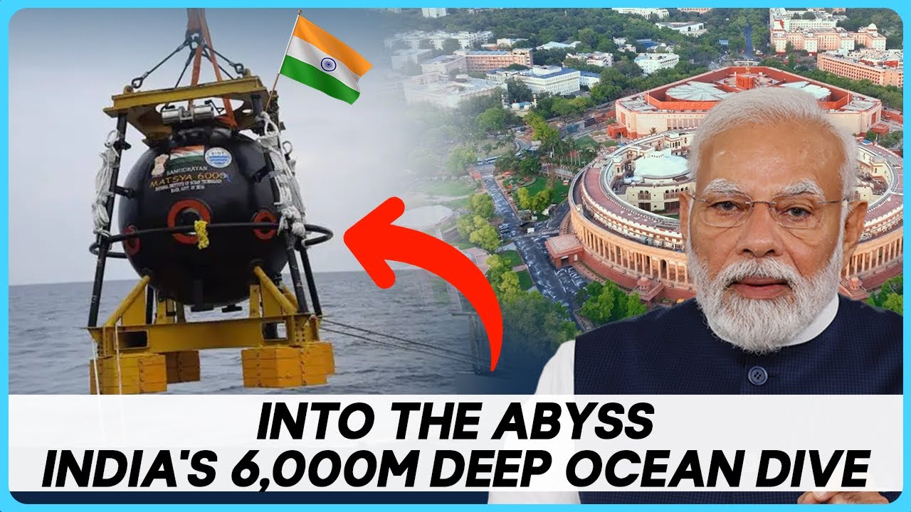 India's 6,000m Underwater Secret: Unveiling MATSYA 6000 | Samudrayaan ...