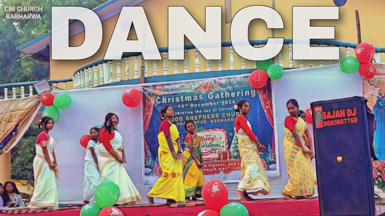 DANCE BY SUNDAY SCHOOL 2024 BARHARWA| CNI CHURCH | CHRISTMAS GATHERING ...