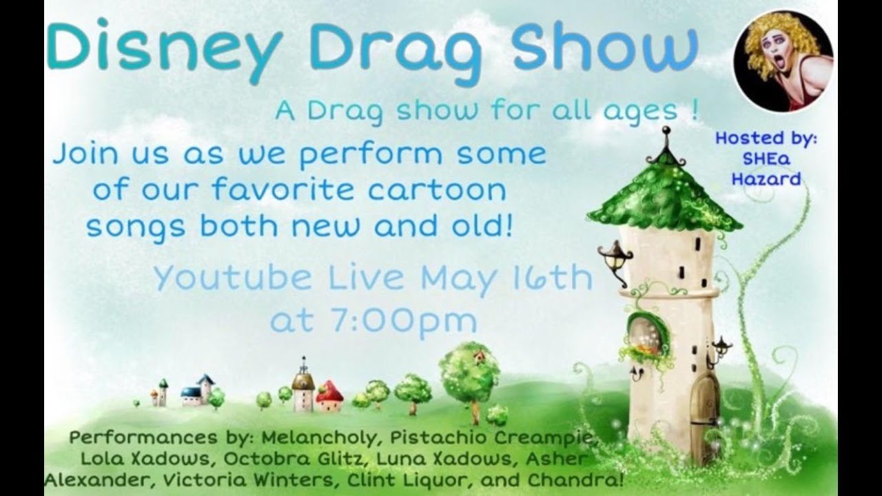 SHEa Hazards Disney Drag Show - YouTube