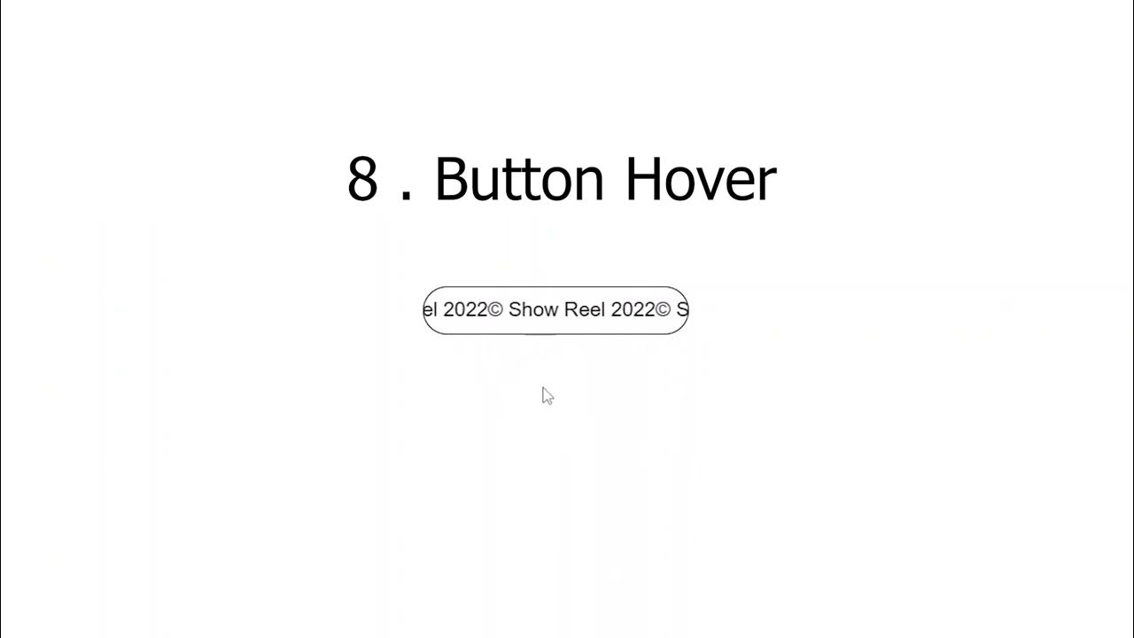 Design Trends 2023! – 13 Trending Button Hover Effects | Source Code ...
