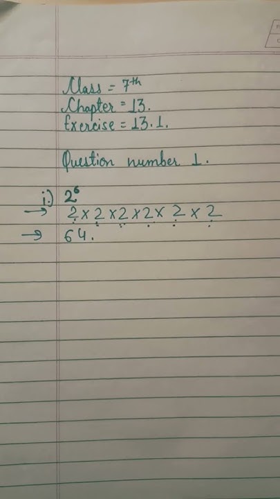 #solve #mathematics class 7th question 1 of (i) ex 13.1 chapter 13 ...