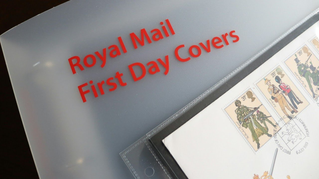 Royal Mail First Day Cover Album Unboxing - YouTube