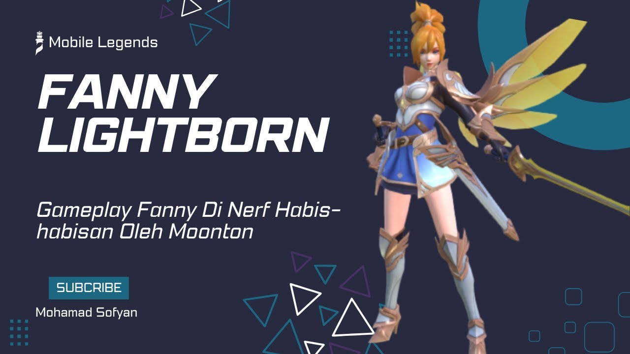 Fanny Di Nerf Energy Cepet Boros - Gameplay Fanny Lightborn - YouTube