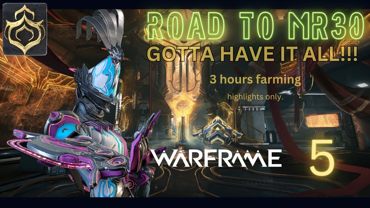The Grand Warframe Grind. Highlights of 3 hour in warframe - YouTube