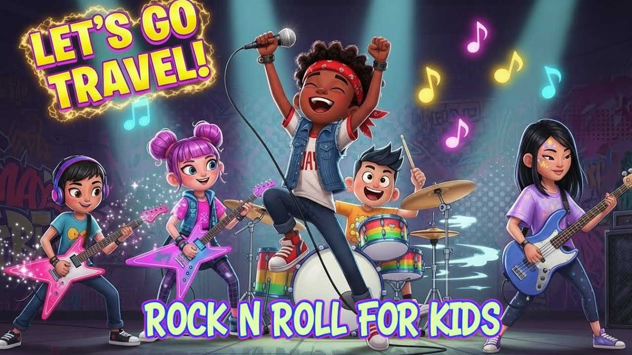 🎶LET'S GO TRAVEL🎶 | Rock ’n’ Roll for Kids | RockStar Kids 🎸 - YouTube