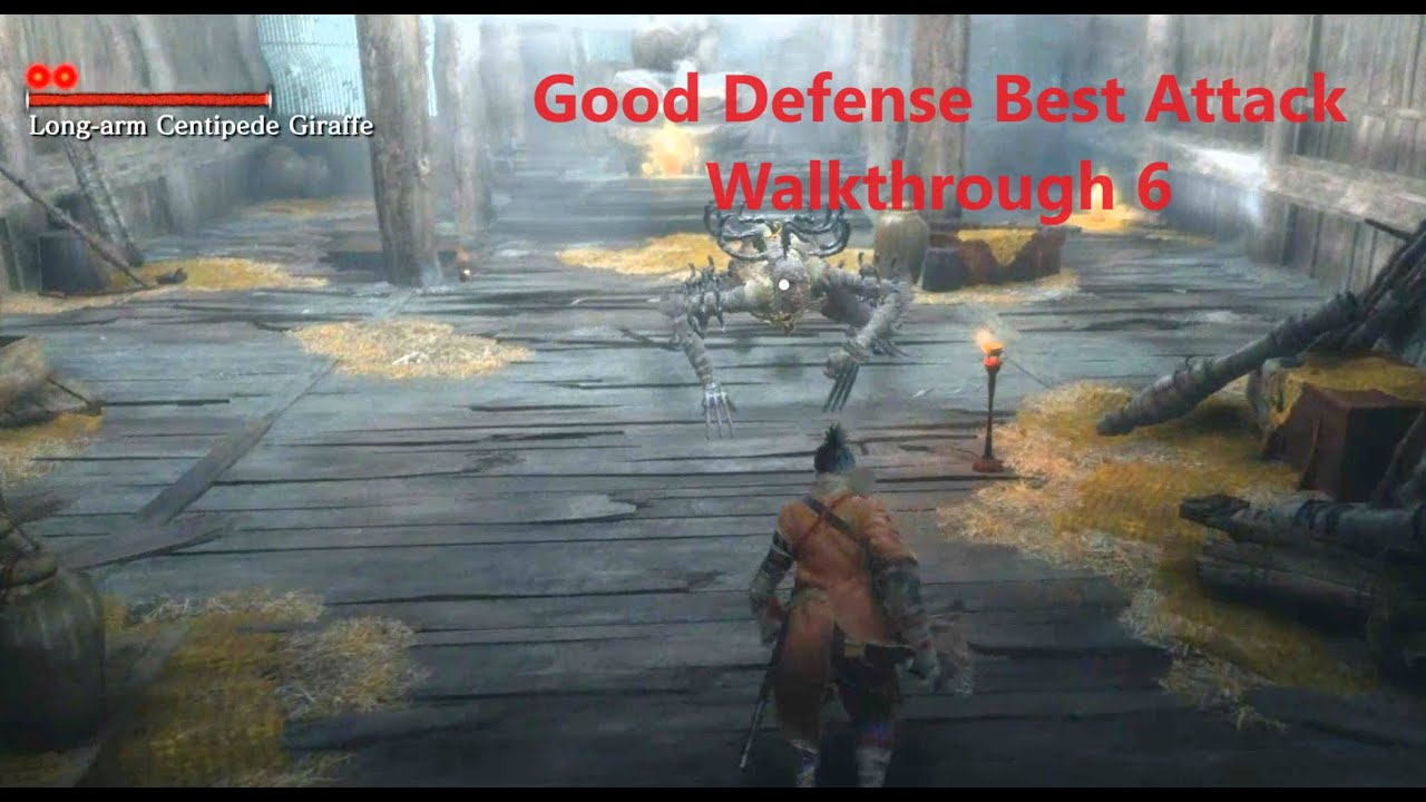 Sekiro -"Good Defence Best Attack"| Sunken Valley | Part 6 |Parry to ...