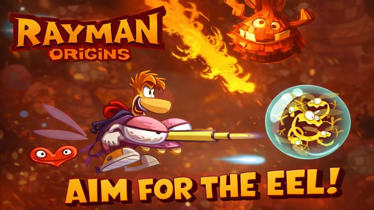Aim for the Eel! | Rayman Origins | Walkthrough, Gameplay, No ...