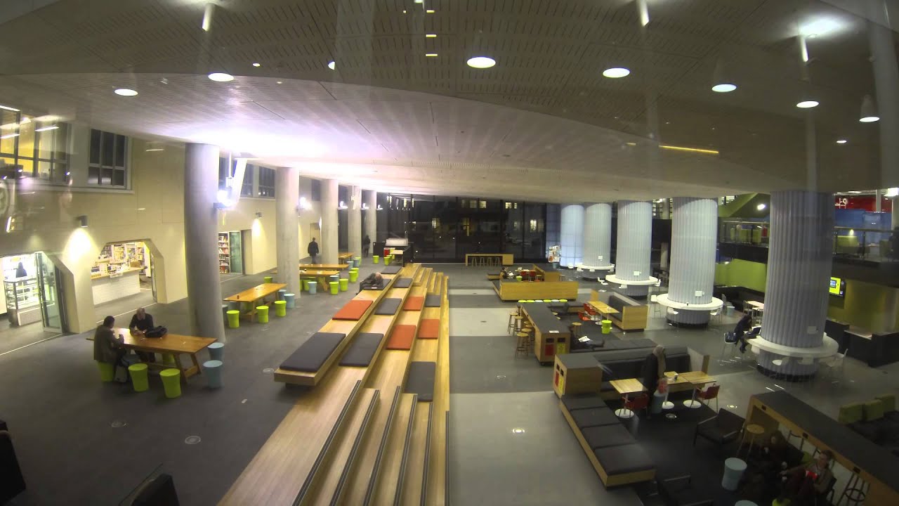 VUW Hub Time-lapse - YouTube