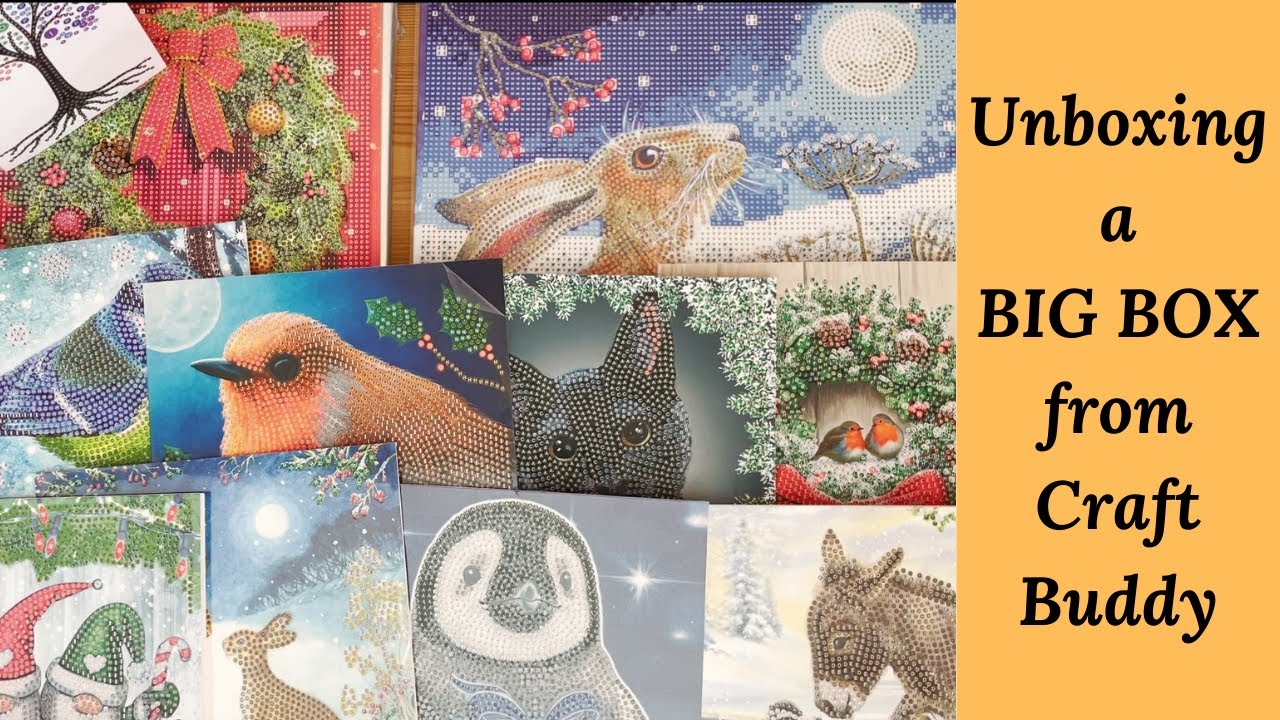 Unboxing a BIG BOX from Craft Buddy - YouTube