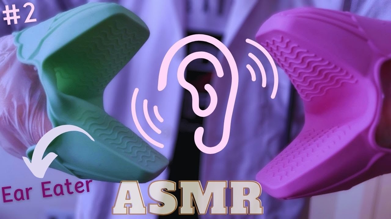 ASMR I Eat Again Your Ear With Ear Eater 2😴- Ear Cleaning, Plucking ...
