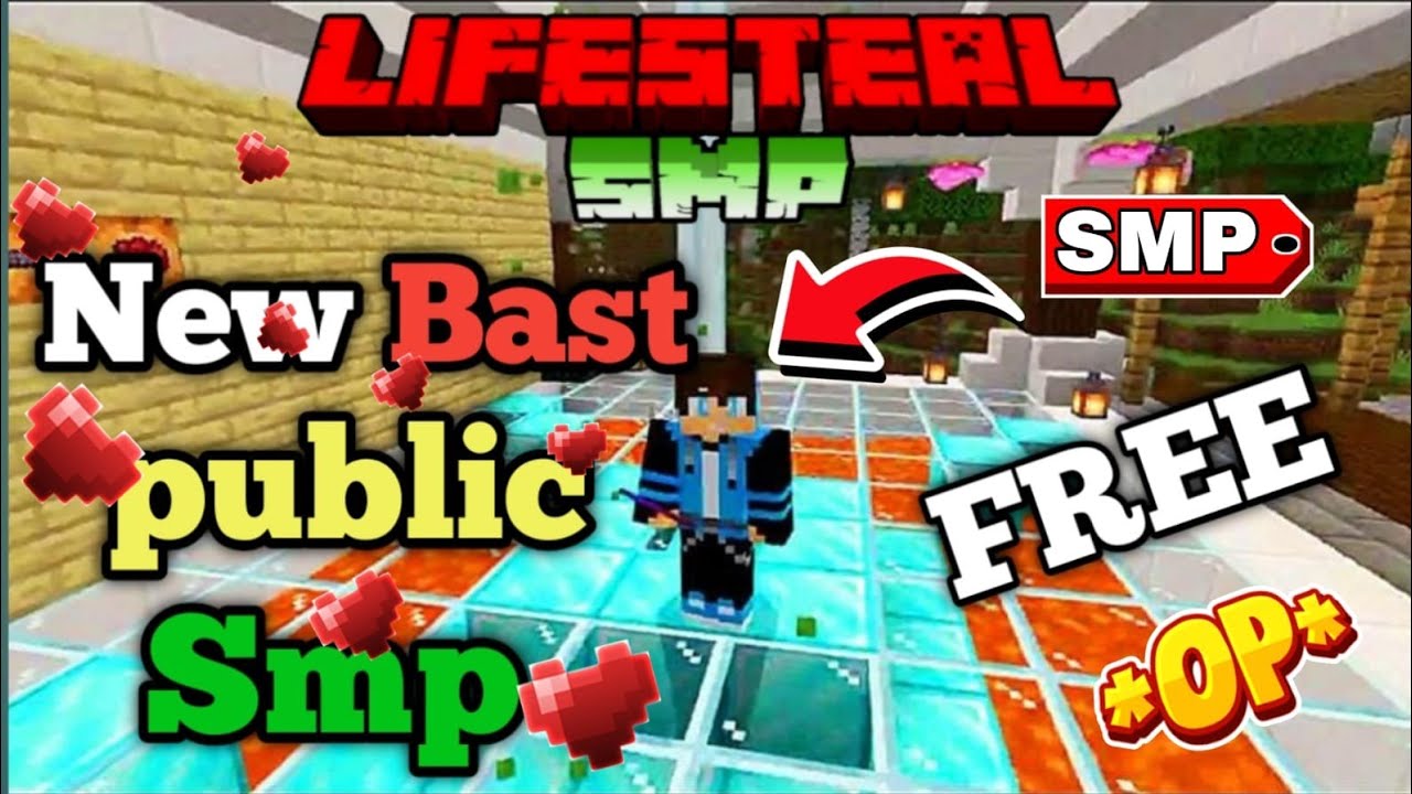 Lifesteal Smp Public Smp Minecraft pe 1.19+ | best smp server for mcpe ...