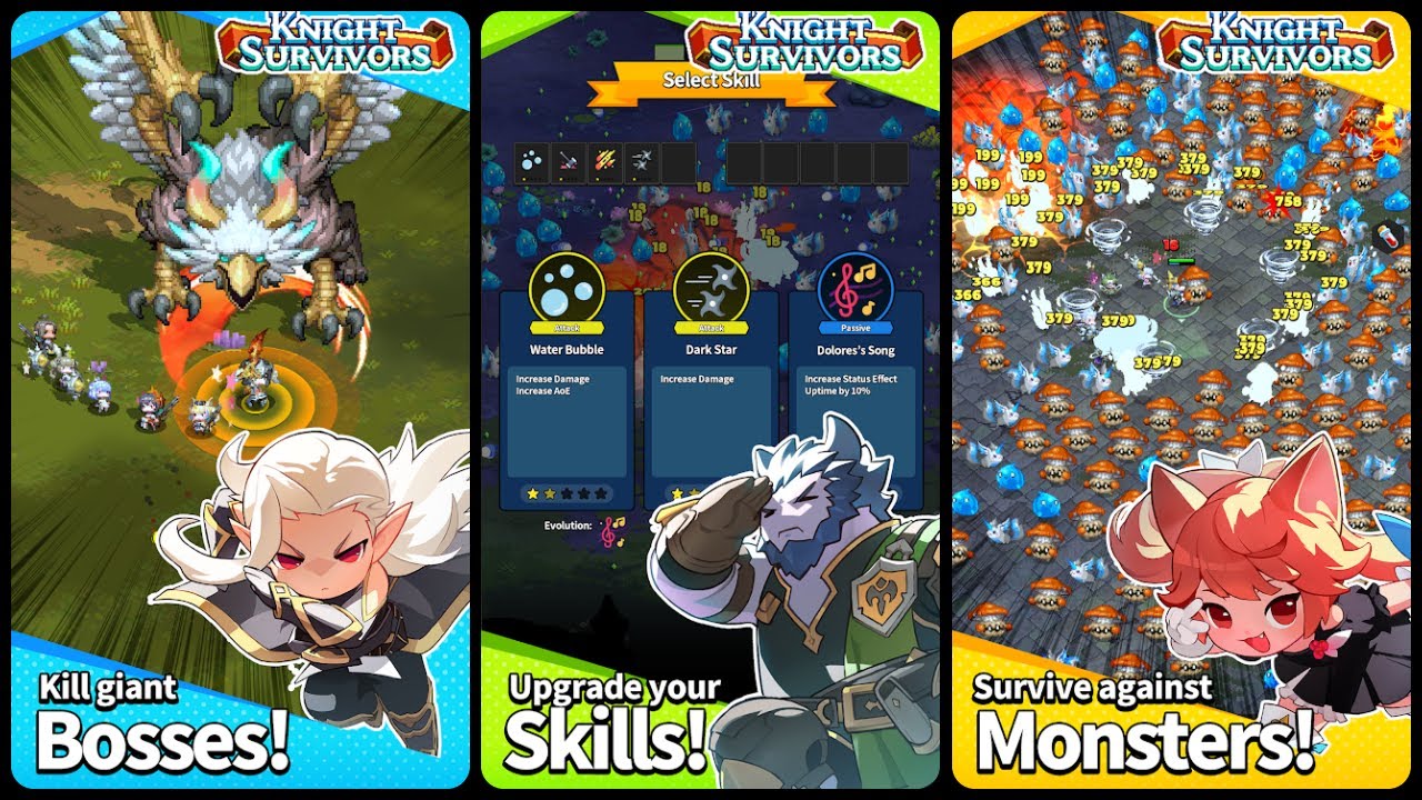 Knight Survivors Mobile Gameplay | All Android Game - YouTube