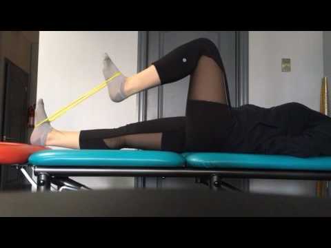 Eccentric Hip Flexor exercise - YouTube