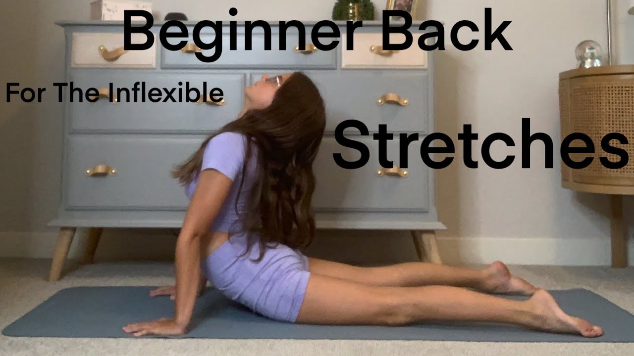 Beginner Back Stretches - YouTube