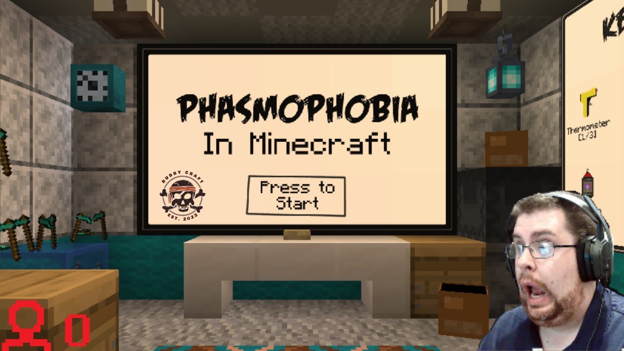 MINECRAFT PHASMOPHOBIA!!! #minecraft #phasmophobia - YouTube