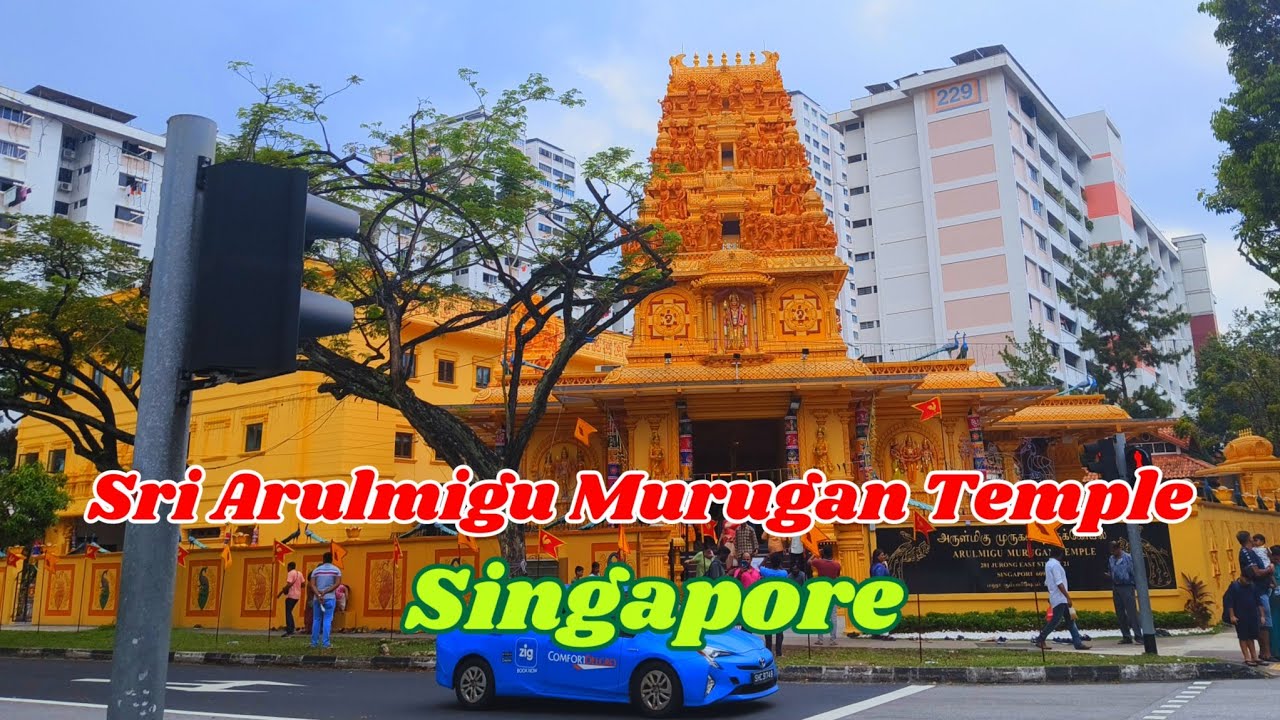 Sri Arulmigu Murugan Temple in Singapore 🙏🚩 Jurong East Murugan Temple ...