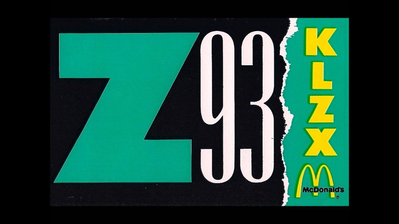 Z-93 KLZX Early 90s Salt Lake City - YouTube