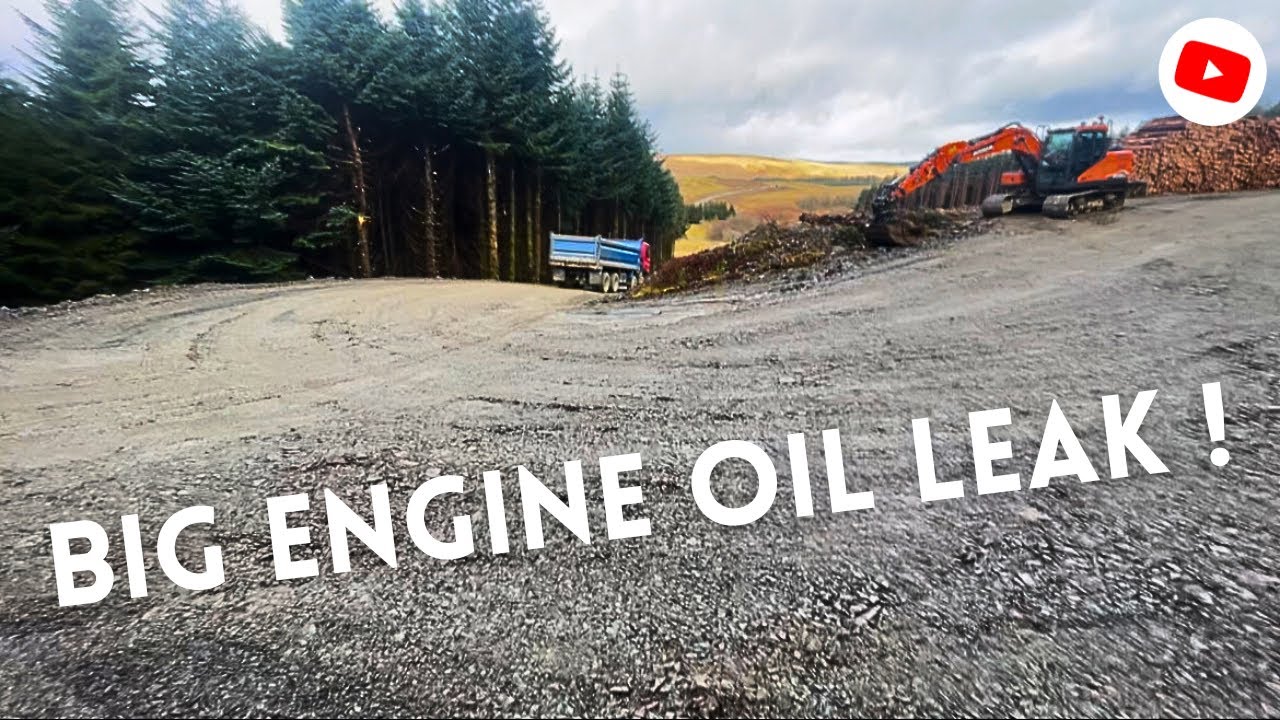 Engine oil leaking ? / Worse than expected / New sensor for the Scania ...