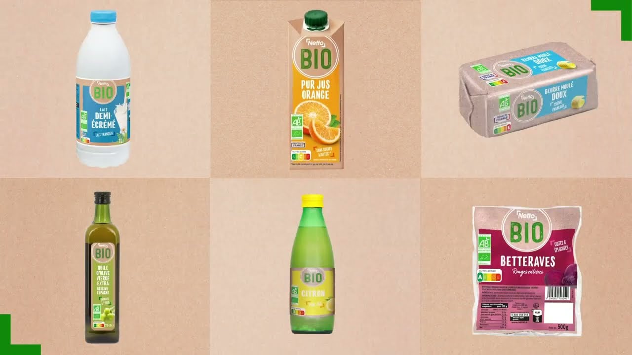 La gamme des produits de la marque Netto - YouTube