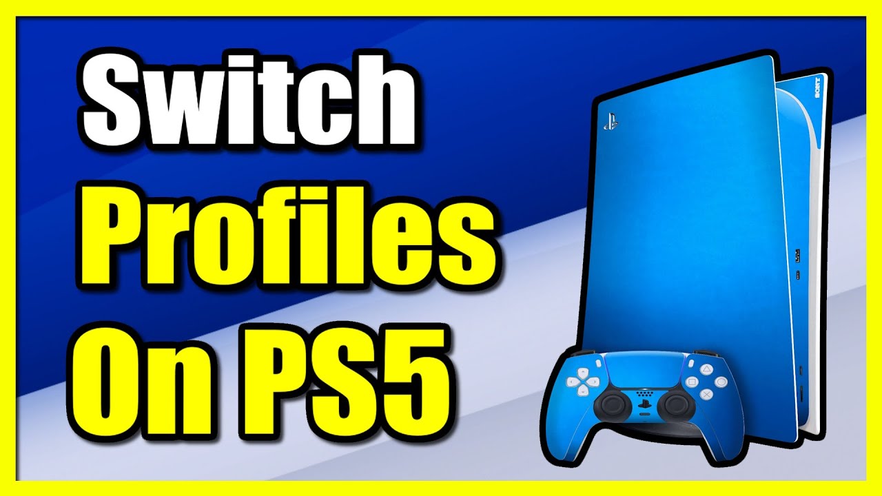 How to Switch User Profiles on PS5 Console (Easy Tutorial) - YouTube