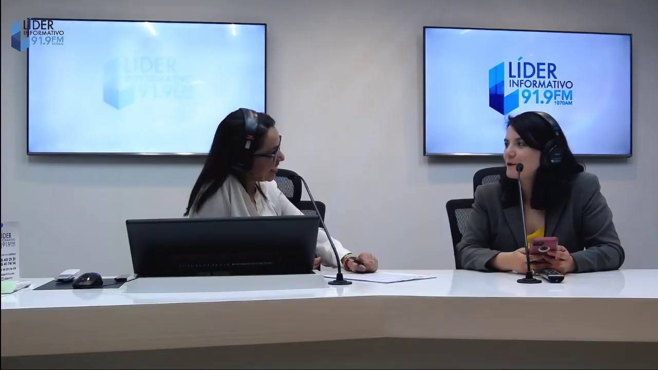 #AlAire Paty Romo en la Tercera emisión de Líder Informativo 91.9 FM ...