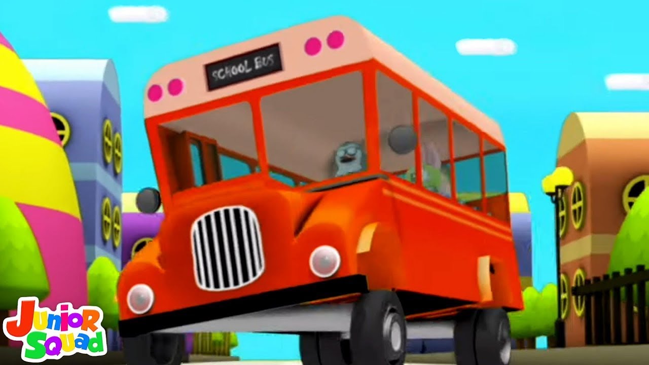 Wheels on the Bus Buckle Up Song 🚌🎶 | Pea Pea Nursery Rhymes & Kids ...