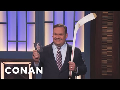 Andy Volunteers To Get Drunk In Canada | CONAN on TBS
