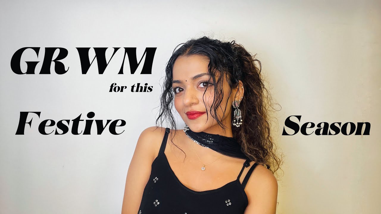 GRWM for this festive season | Hansika Krishna - YouTube
