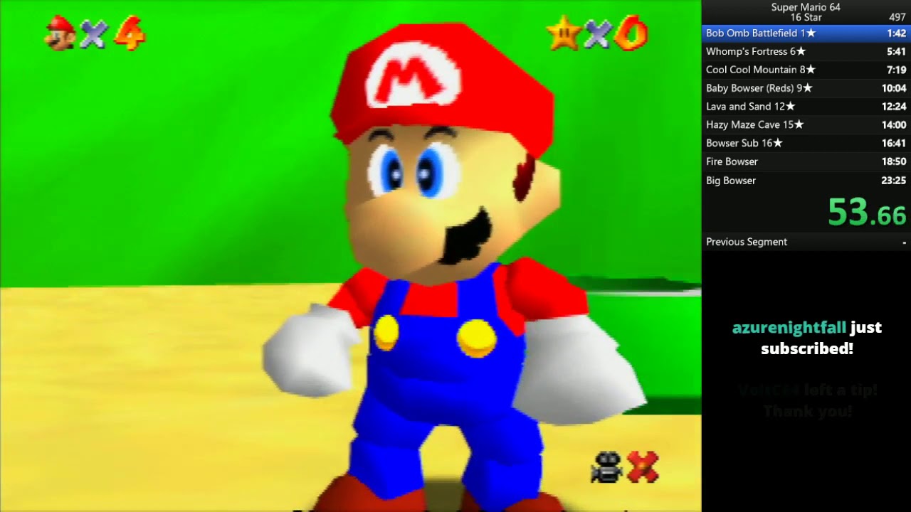 MasaeAnela - 16-star Speedruns! Maybe new PB? Current PB: 23:25 [2/2 ...