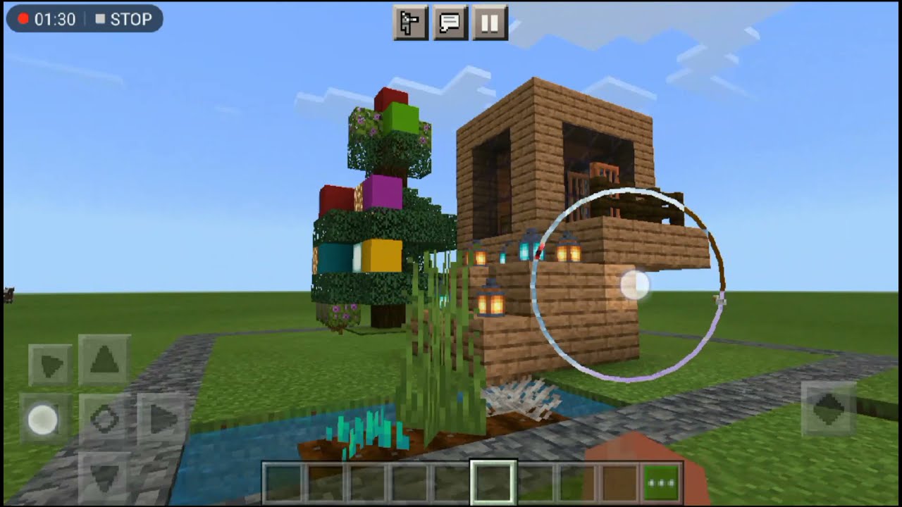 My small Christmas house(minecraft edition) - YouTube