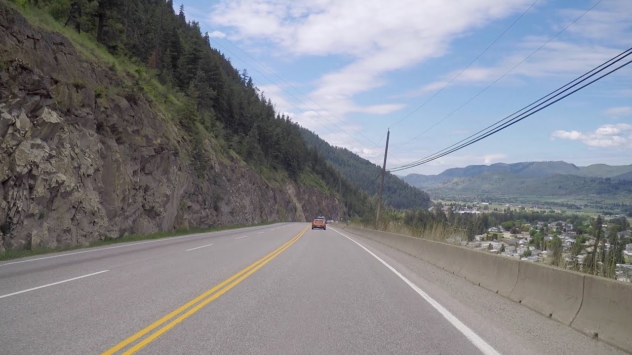 Driving to CHASE Village in British Columbia, Canada. Population 2500 ...