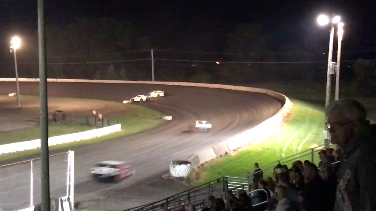 Fairmont Raceway Dirt Knights 8-7-19 Sport Mod - YouTube