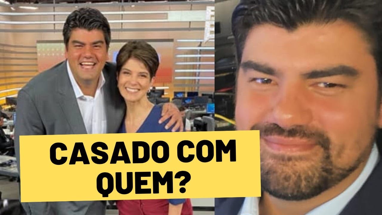 VOCÊ NÃO VAI ACREDITAR COM QUAL JORNALISTA ANDRÉ AZEREDO É CASADO - YouTube