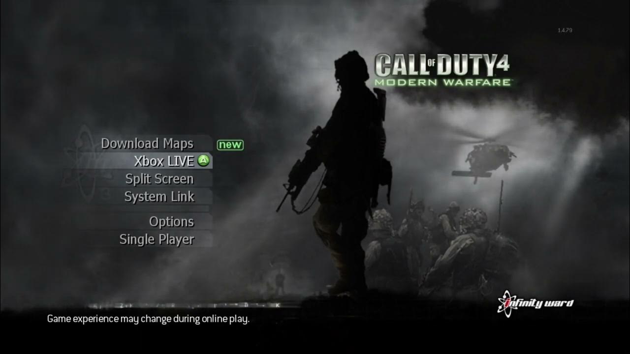 [1 hour] Call of Duty 4 Modern Warfare HD — Main Menu Theme - YouTube