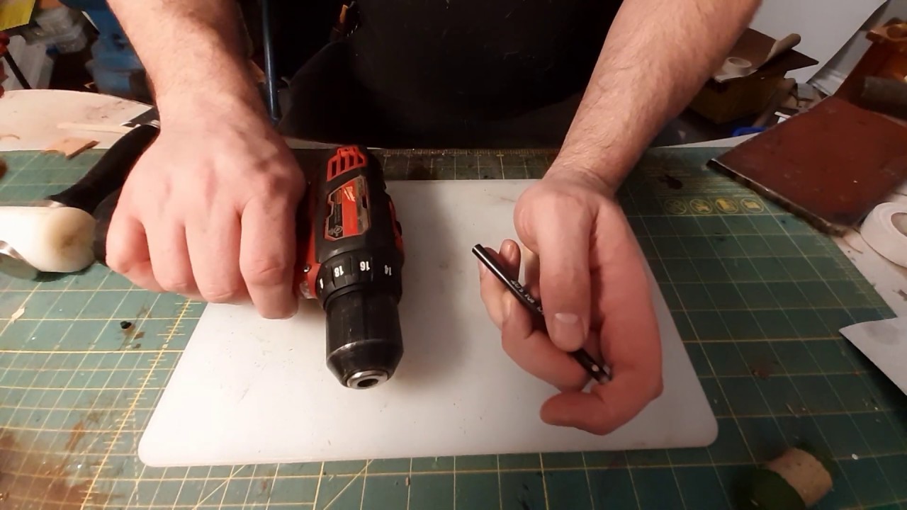 Sharpening drive punches. Quick and easy! - YouTube