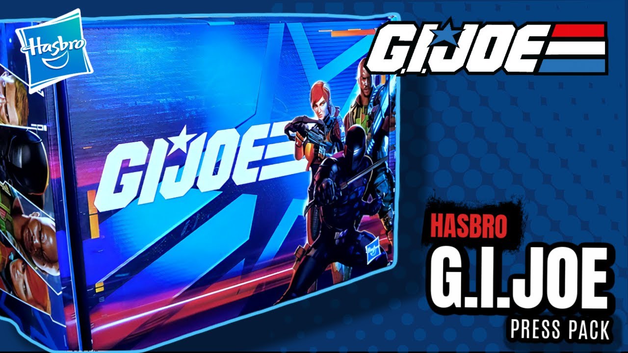 Hasbro G.I.JOE Press Media Box Unboxing! - YouTube