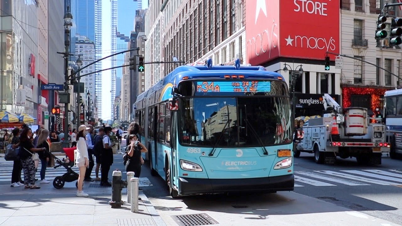 MTA New York City Bus: 2019 New Flyer XE60 Xcelsior Electric ...