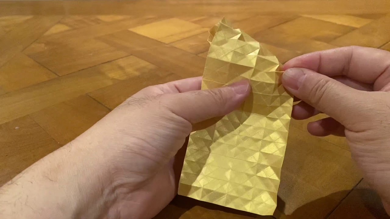 Origami Mini Magic Ball - interlock - YouTube